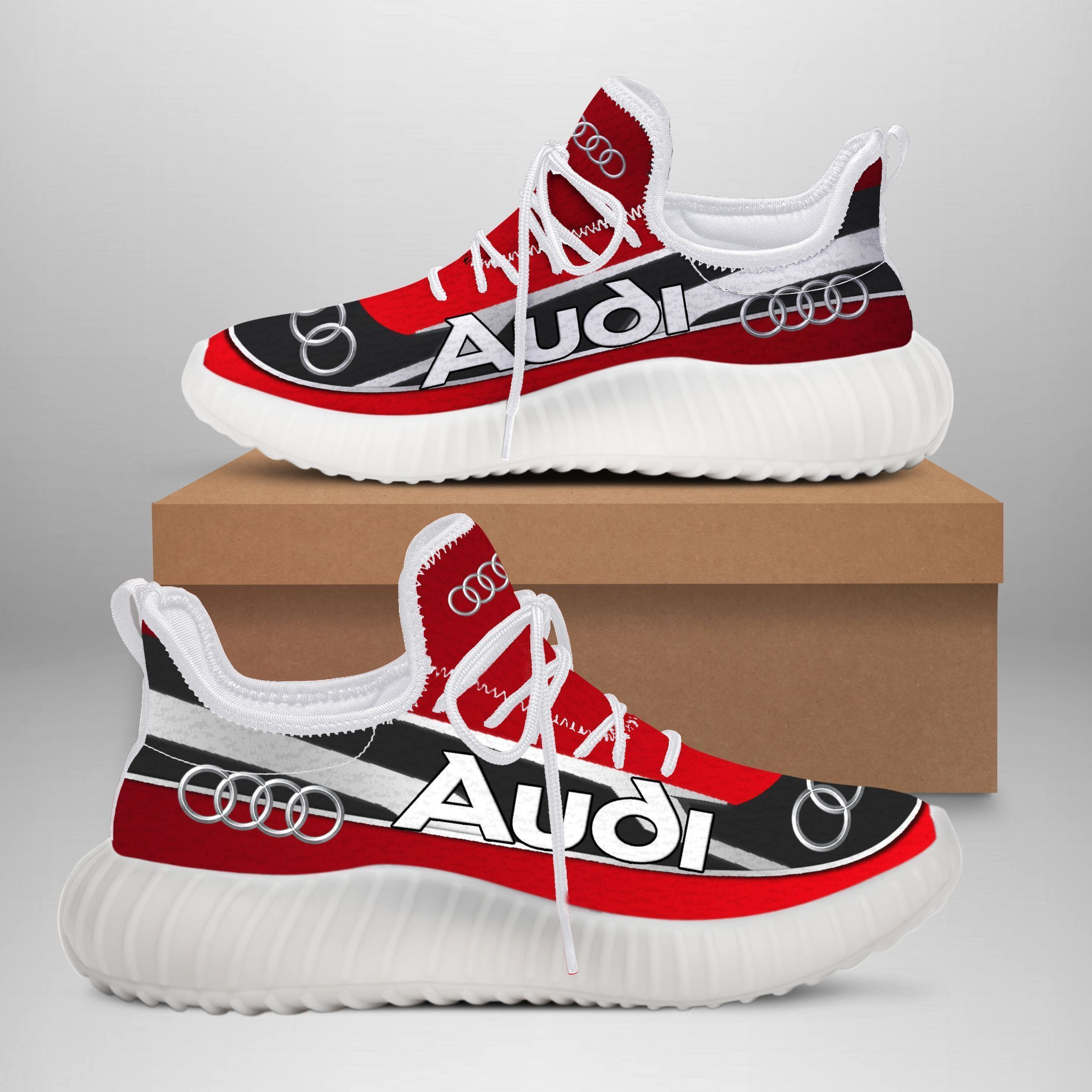Audi YZ Shoes Ver 4 (Red) - Cryptizen - is an online retailer of POD ...